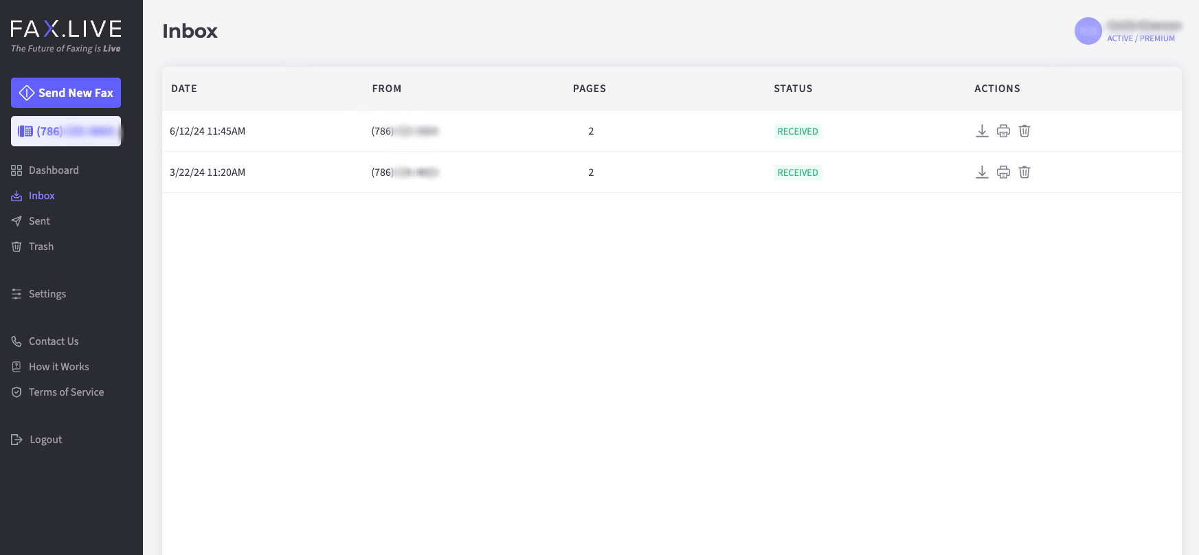How to download, print and copy faxes without a fax machine