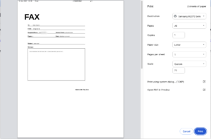 How to download, print and copy faxes without a fax machine