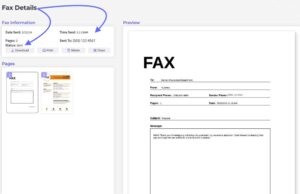 Fax Transmission Confirmation Pages | Fax.Live Features