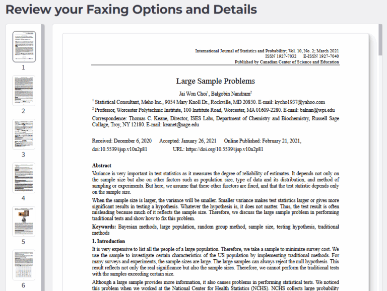 Send Large Files Online With Fax.Live